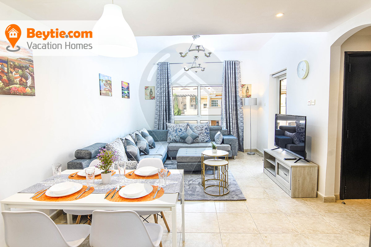 A Cozy Fully Furnished 1BR in Diamond Views 2, JVC | Beytie.com